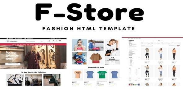 F-store - Ecommerce HTML Template | LifeInSYS F-store - Ecommerce HTML Template | LifeInSYS