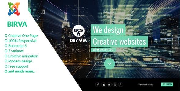 Birva - Creative One Page Joomla Template | LifeInSYS Birva - Creative One Page Joomla Template | LifeInSYS